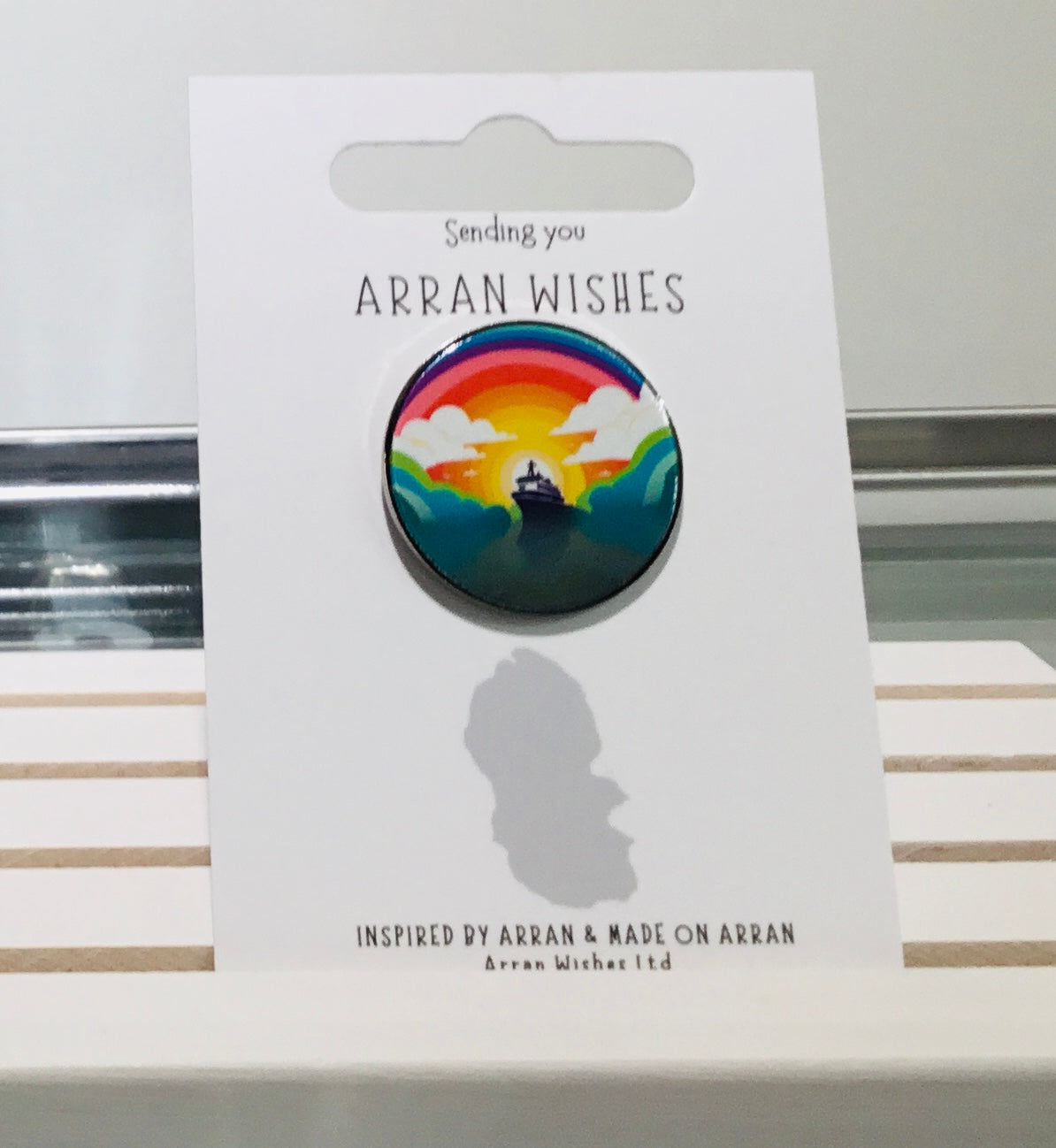 Arran Wishes Ferry Pin